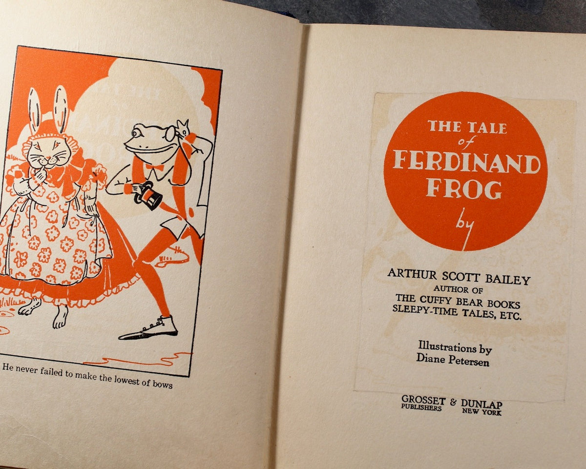 The Tale of Ferdinand Frog | Written by Arthur Scott Bailey | Illustra ...